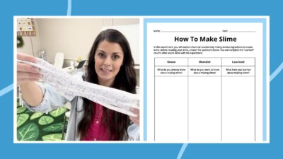 How To Make Slime: 4 Recipes Plus Free Worksheet