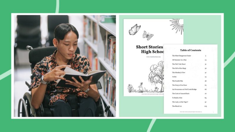 74 Best Short Stories for High School Students (Free Printables)