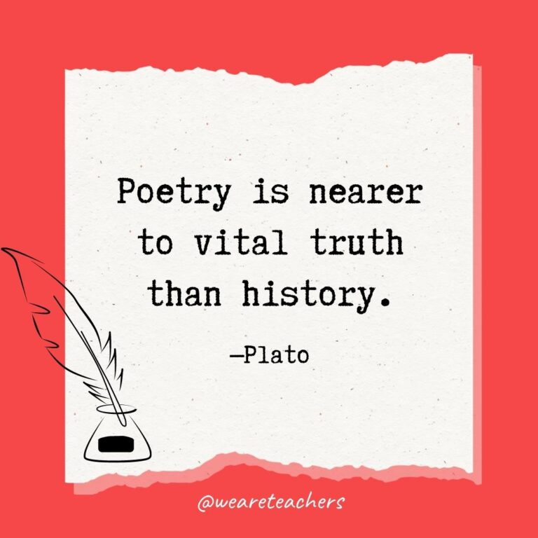 80+ Poetry Quotes You'll Love Sharing With Students