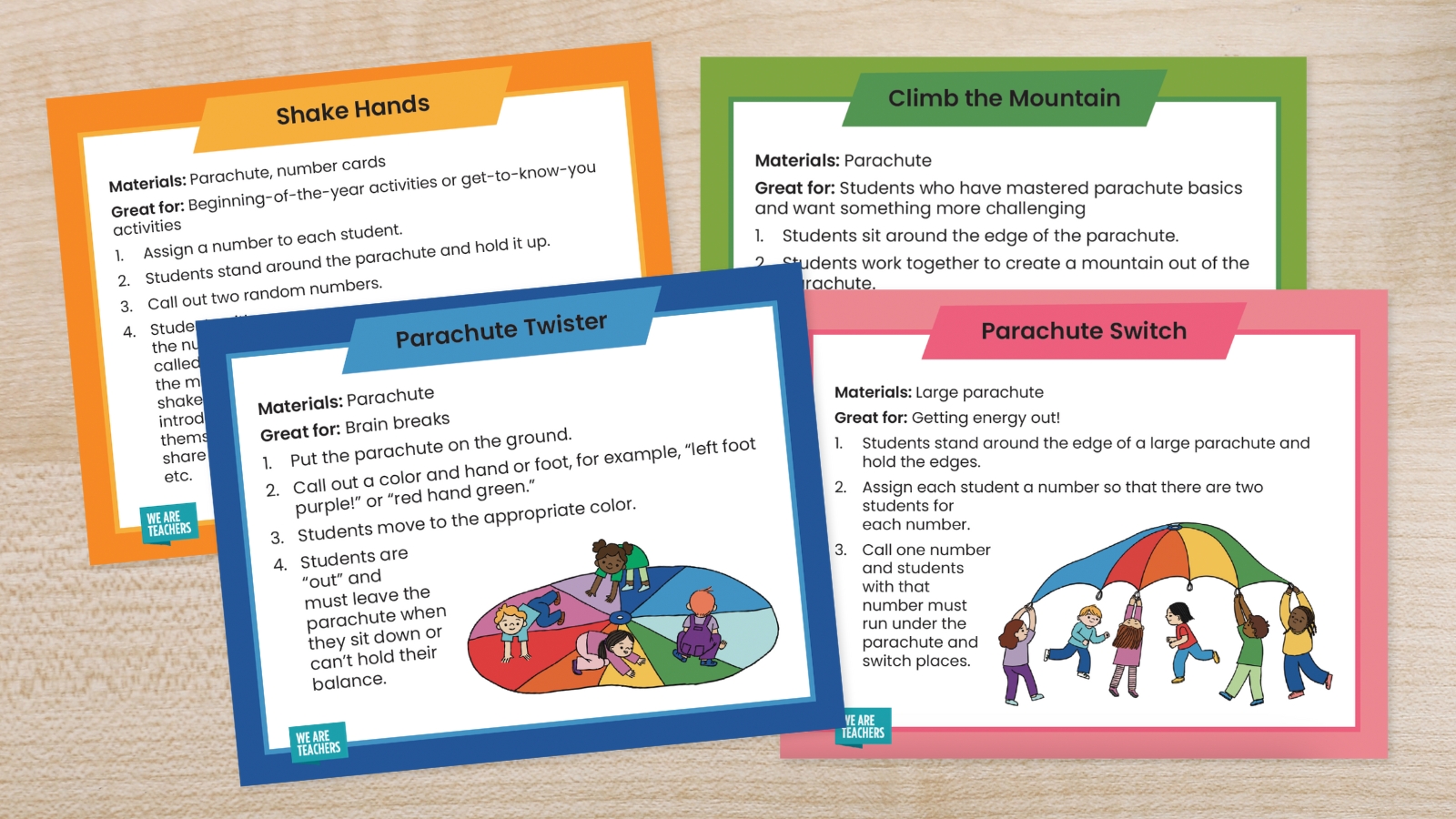 37 Parachute Games That Kids Will Really Grab Onto