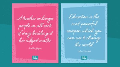 Free Teacher Appreciation Posters