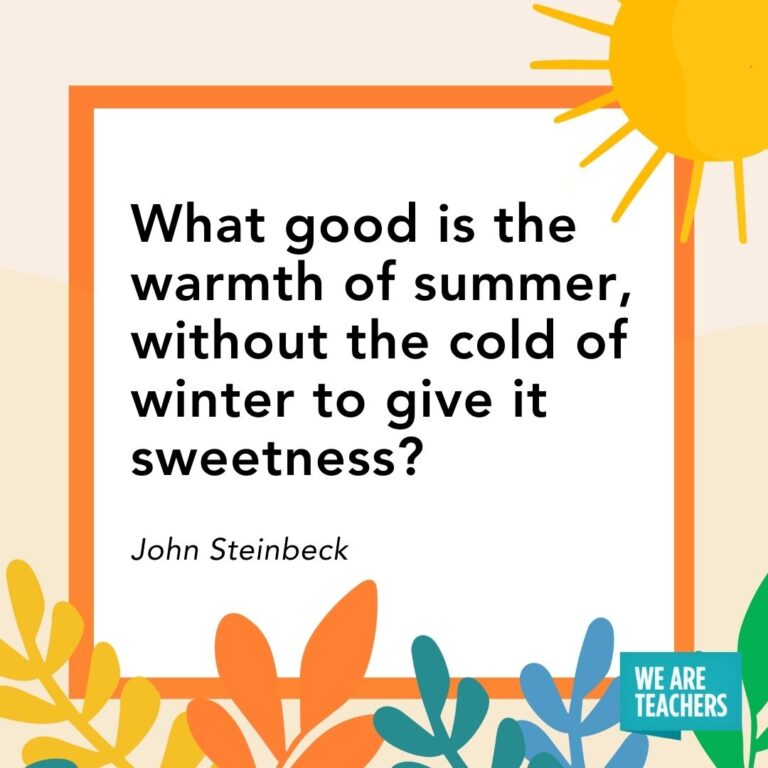 86 Summer Quotes To Perfectly Describe This Special Season
