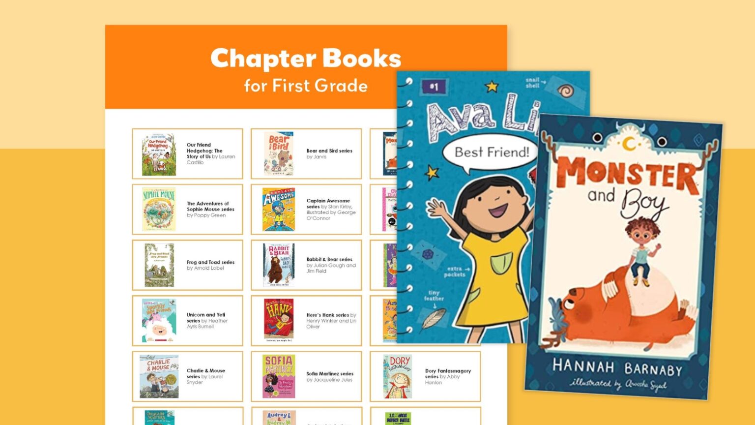 35 Chapter Books for First Graders, as Recommended by Teachers
