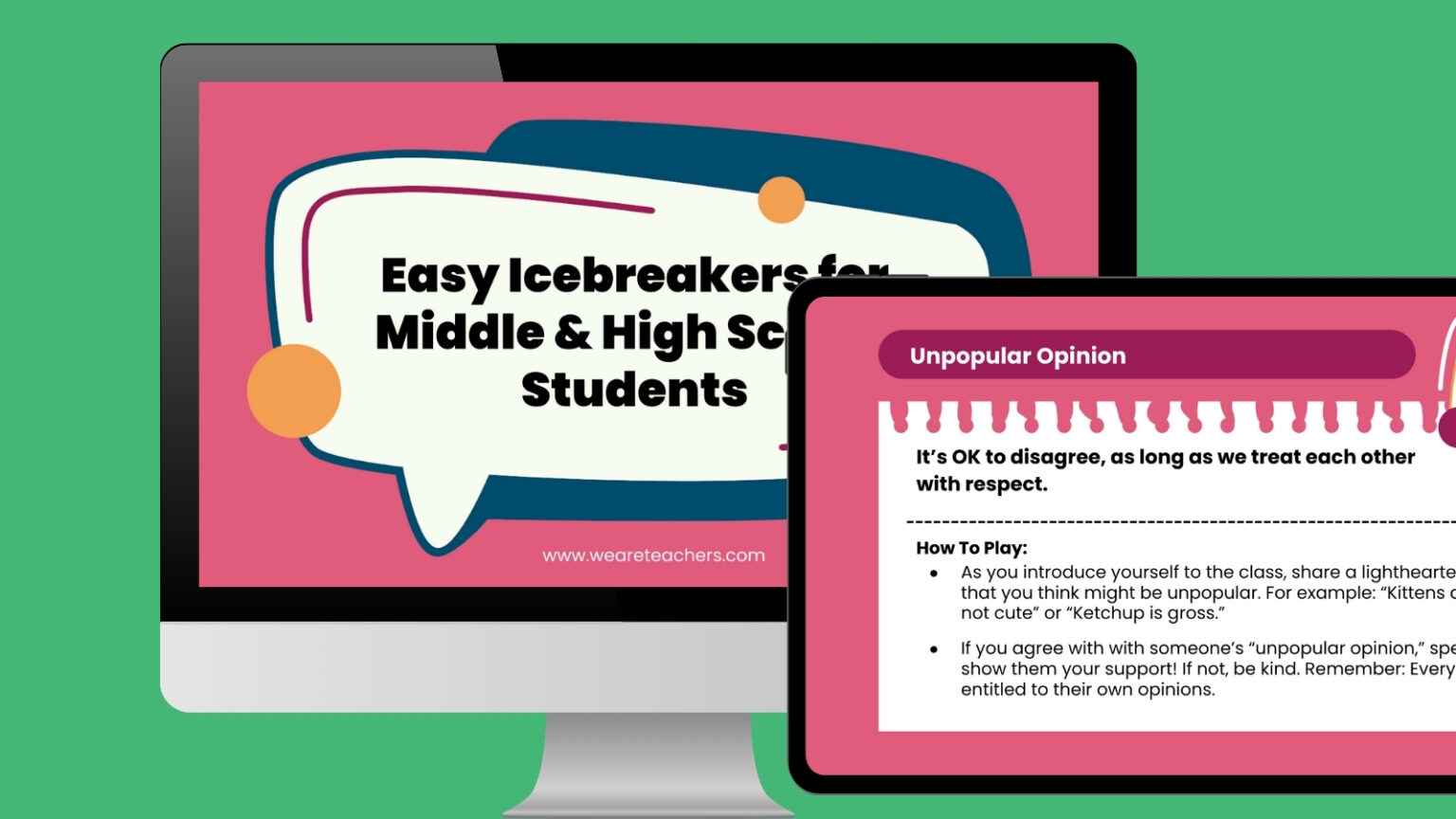 Grade Level - Grades 6-12 Page 1 - We Are Teachers