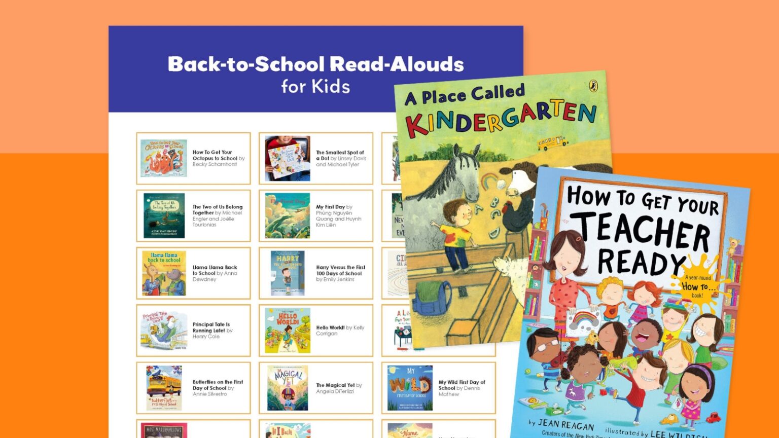 64 Perfect Back-to-School Books To Read Aloud on the First Day