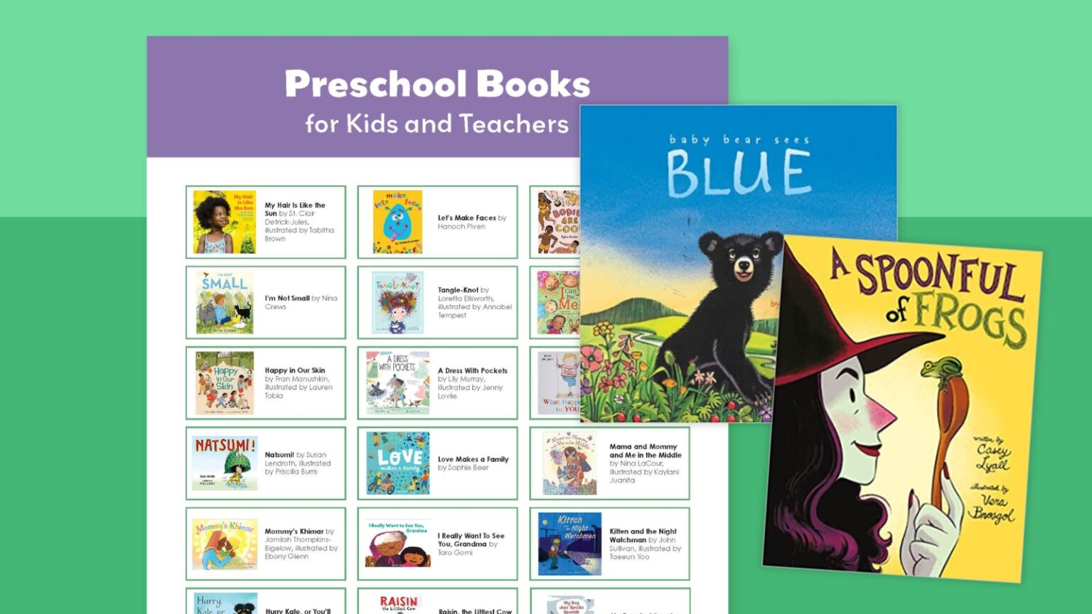 101 Best Books for Preschool, Recommended by Teachers