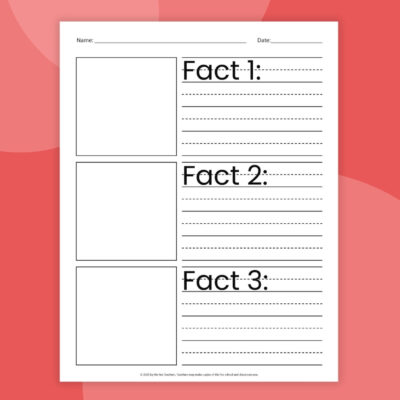 Free Printable Informational Writing Graphic Organizer Bundle