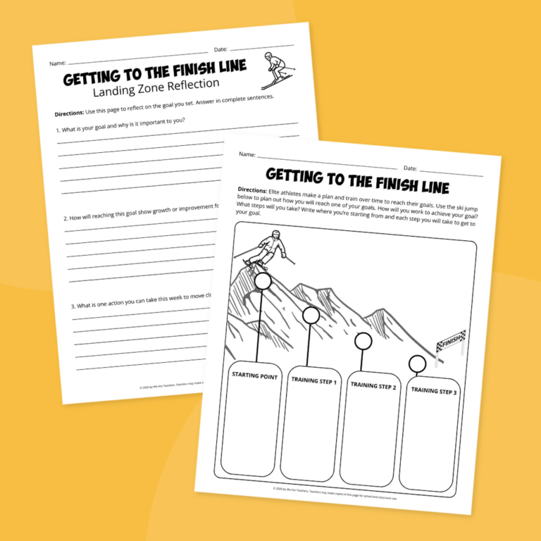Winter Sports Worksheets (Free Printable Bundle)