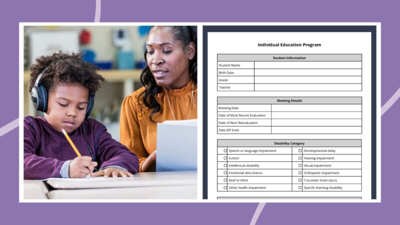 Free IEP Template (Fully Editable and Printable)
