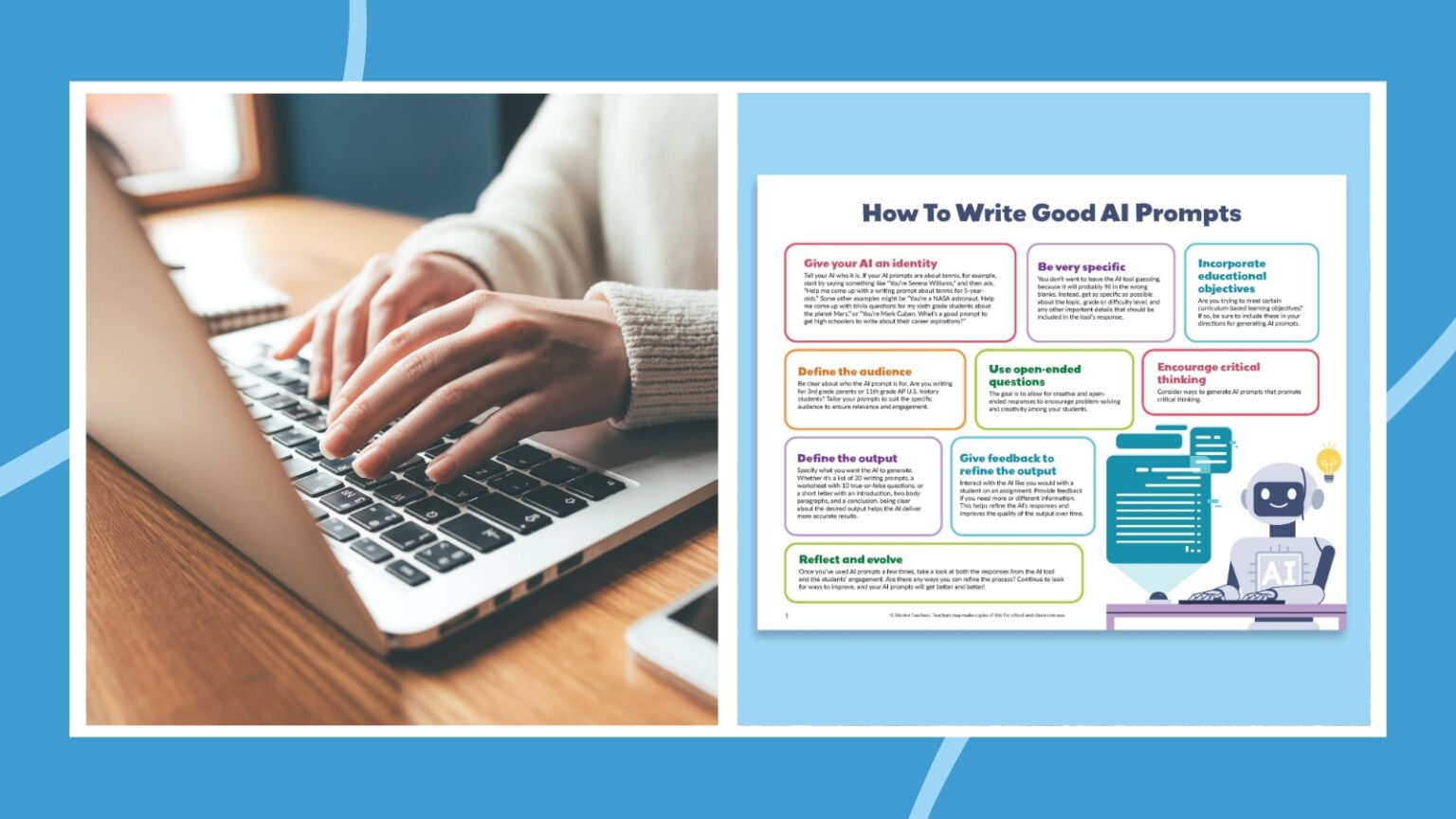 300 Best AI Prompts for K-12 Teachers (Free Printables)