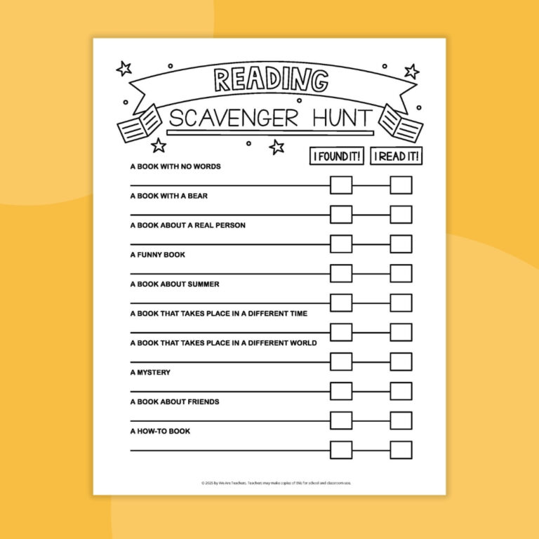 Free Printable Reading Activities & Worksheets