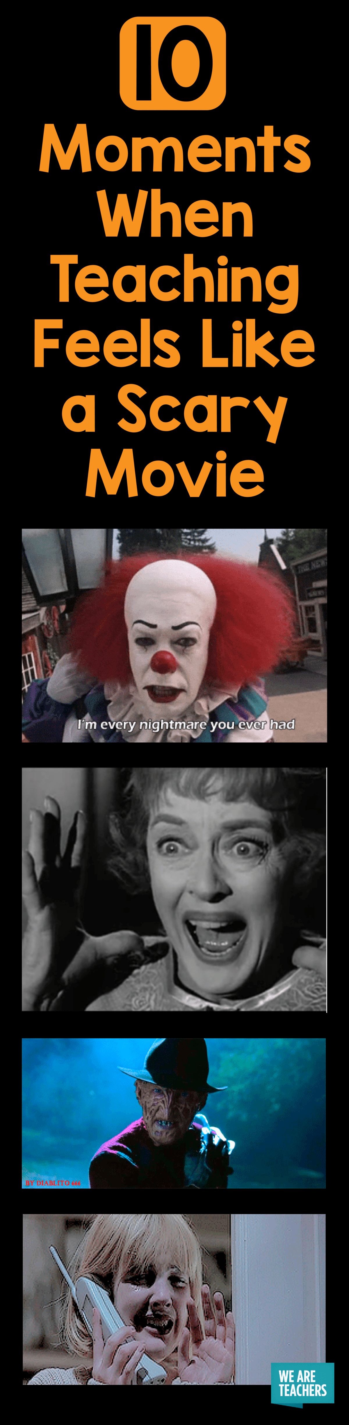 10 Moments When Teaching Feels Like a Scary Movie - WeAreTeachers