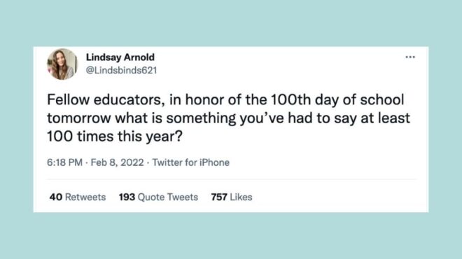 Teachers Share the Common Sayings They've Used at Least 100 Times