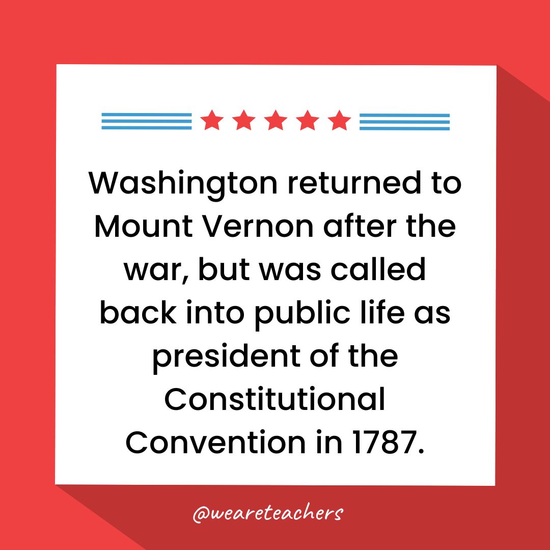 20 Fun Facts About George Washington - Honct.com