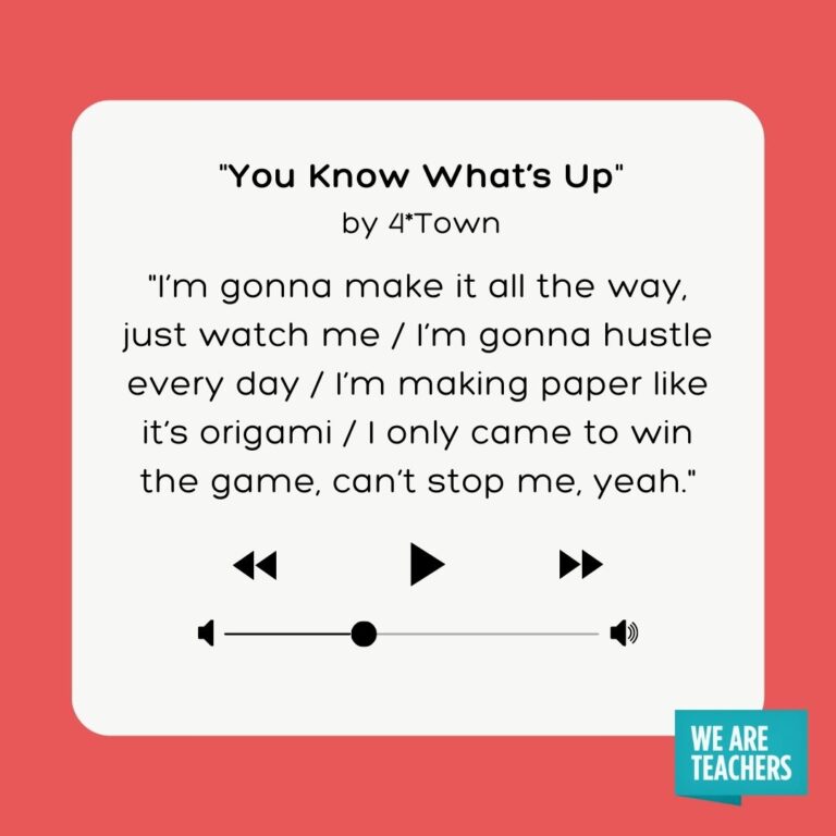 The Big List of School-Appropriate Songs To Keep Kids Motivated - May 2025