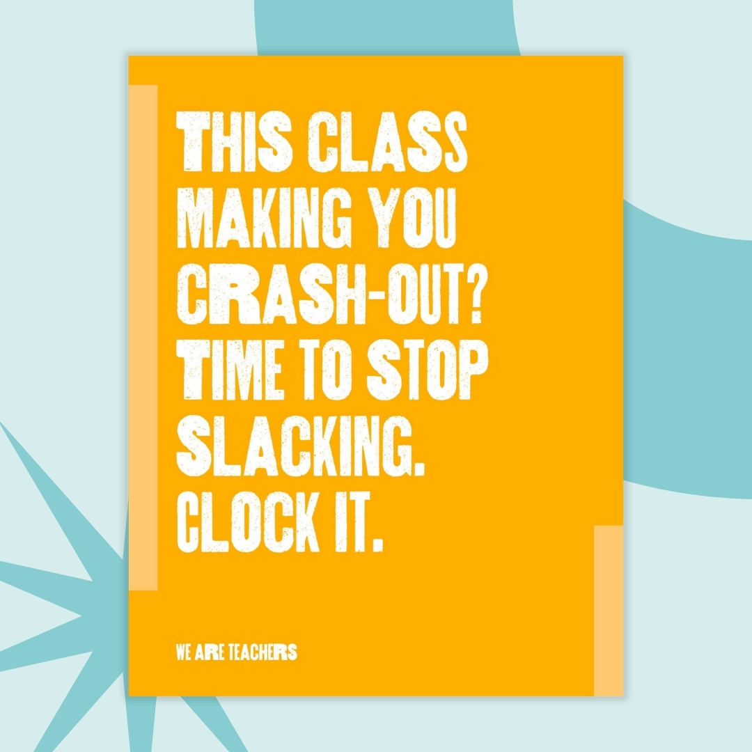 Free Printable Teen Slang Posters for Teachers - We Are Teachers