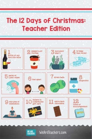 The 12 Days of Christmas: Teacher Edition - We Are Teachers