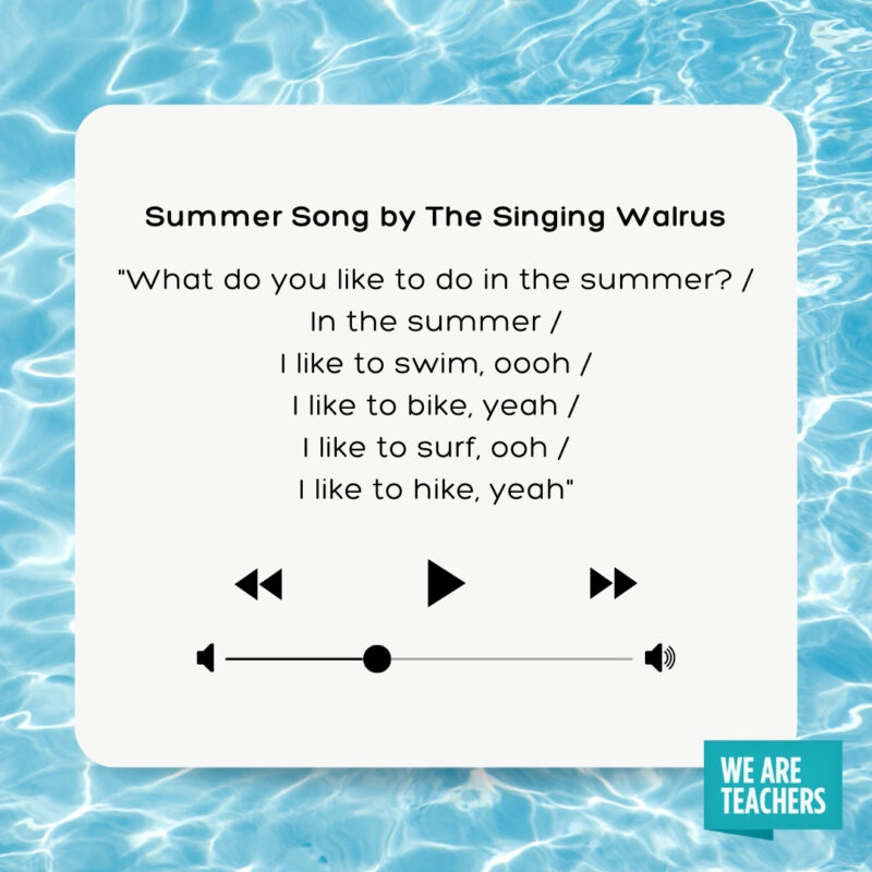 70+ Refreshing Songs About Summer