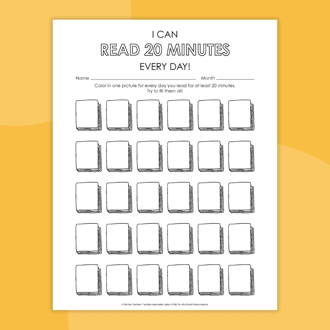 Free Printable Reading Activities & Worksheets - April 2026