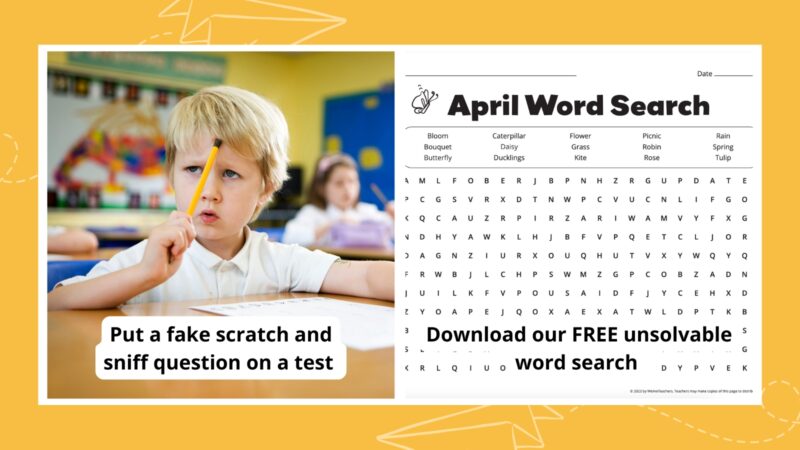 25 April Fools' Pranks for Students of All Ages