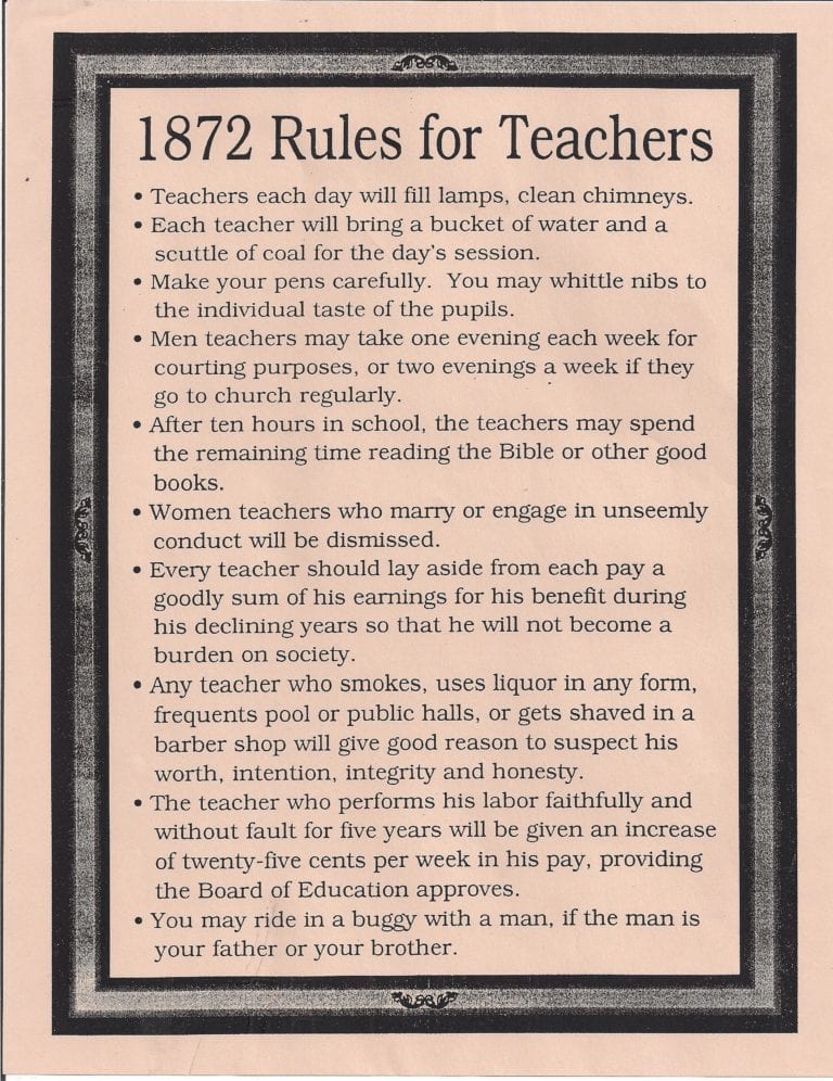 Retro School Rules That Will Definitely Make You LOL