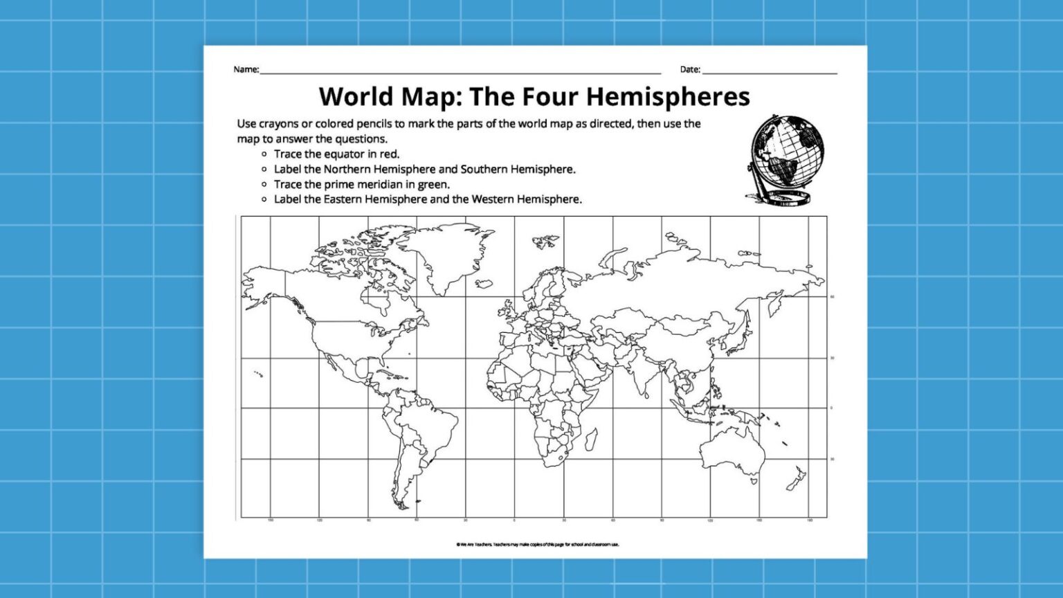 Free Printable World Map Bundle
