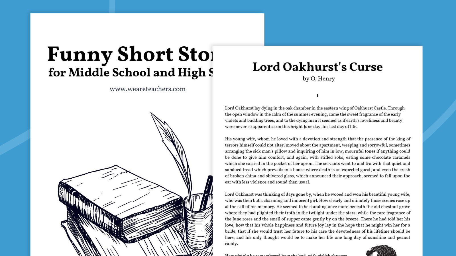 21 Best Funny Short Stories To Teach in Middle and High School - Asha ...