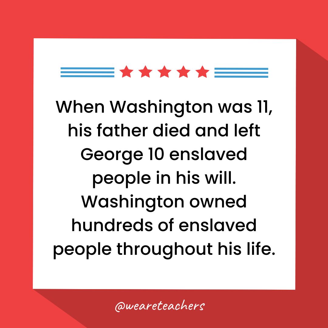 20 Fun Facts About George Washington - Honct.com