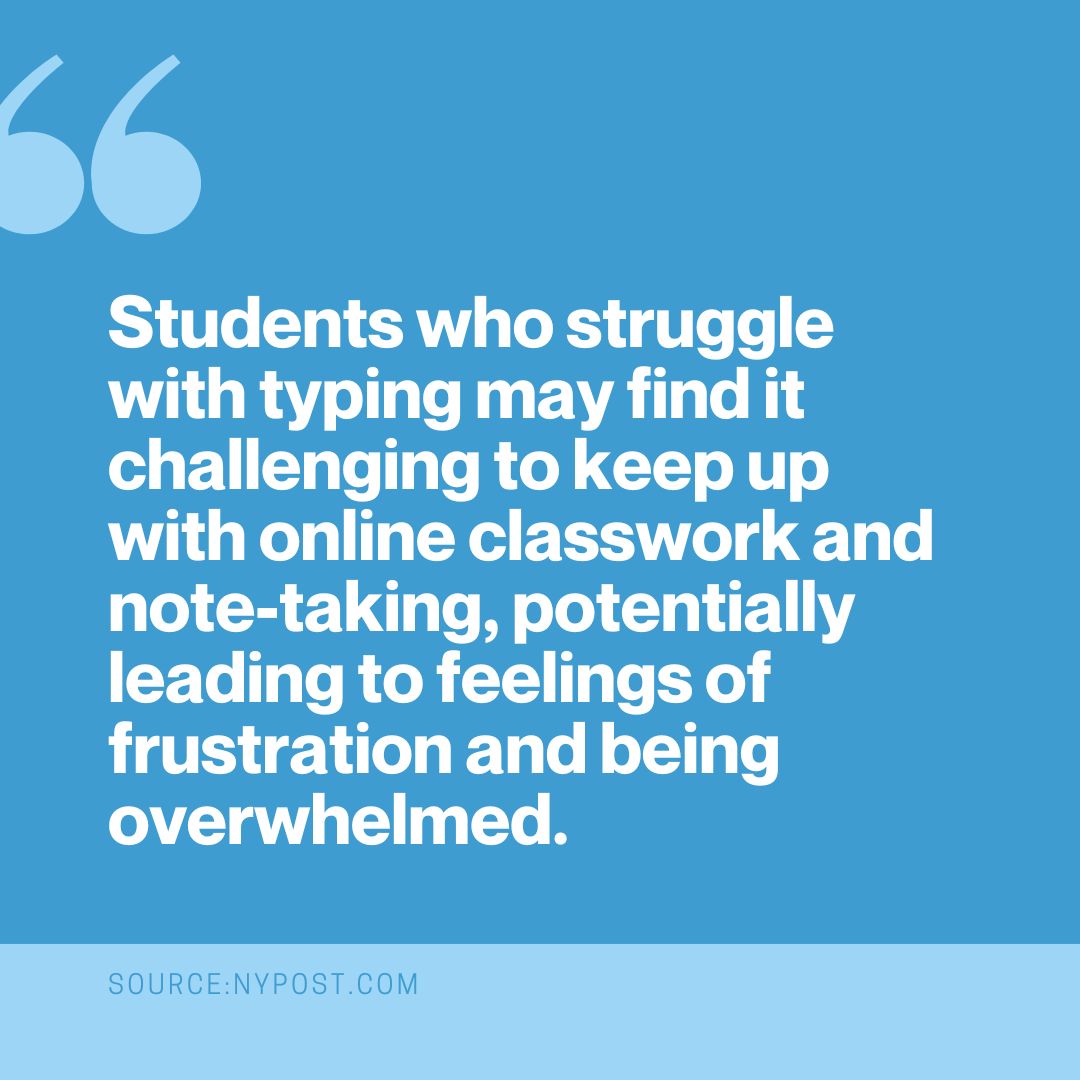 Students Need To Learn How To Type