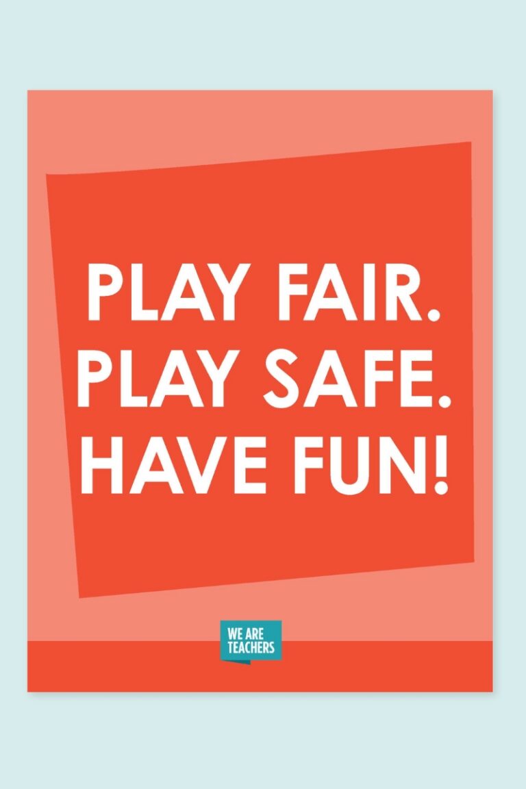 Free Gym Rules Posters - We Are Teachers
