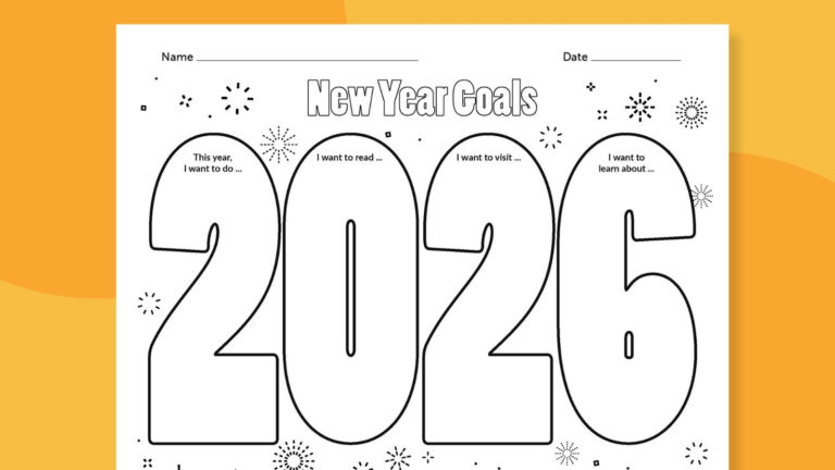 2026 New Year Goals Template: Free Goal Tracker - Asha Modern School