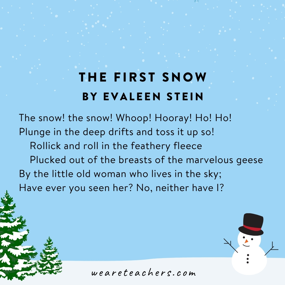 Winter Poems for Kids of All Ages