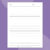 Free Lined Writing Paper for Kindergarten and Primary Students