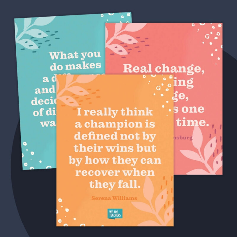 Women’s History Inspirational Quote Posters (Free Printables)