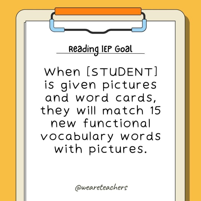 Free IEP Goal Bank With 175+ Goals & Printable Tracking Sheets