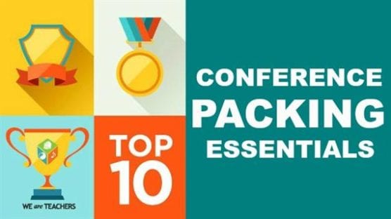 10 Conference Packing Essentials - We Are Teachers