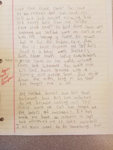 How I Use Vignettes to Jump-Start Students' Narrative Writing