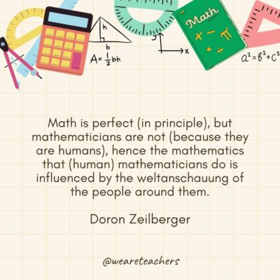 95 Math Quotes To Inspire a Love for Numbers