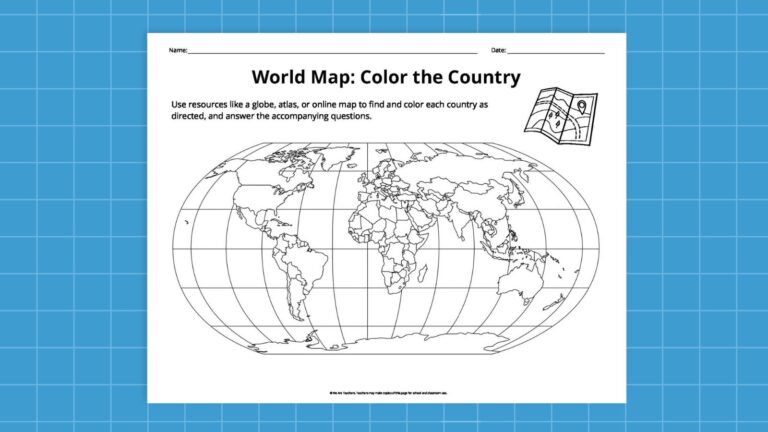 Free Printable World Map Bundle