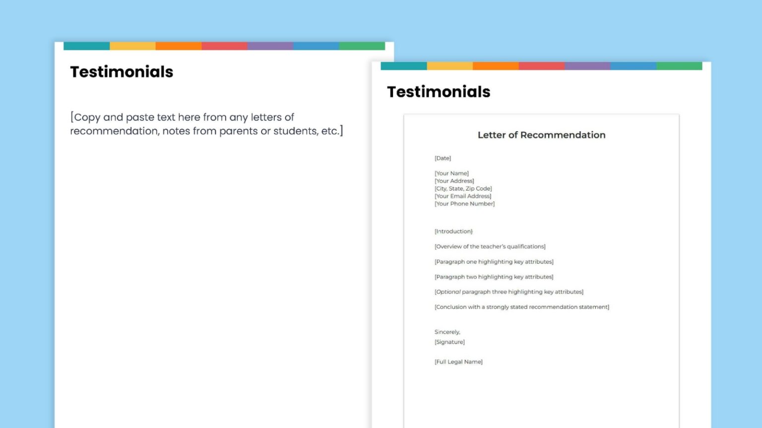 How To Create a Teaching Portfolio (Examples & Free Templates)