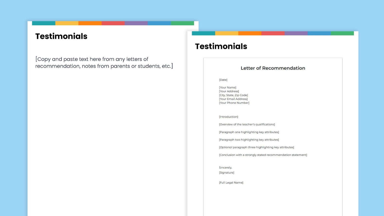 How To Create a Teaching Portfolio (Examples & Free Templates)