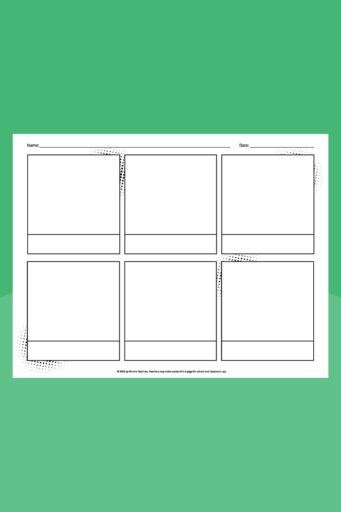 Free Printable Comic Strip Template Bundle - Honct.com