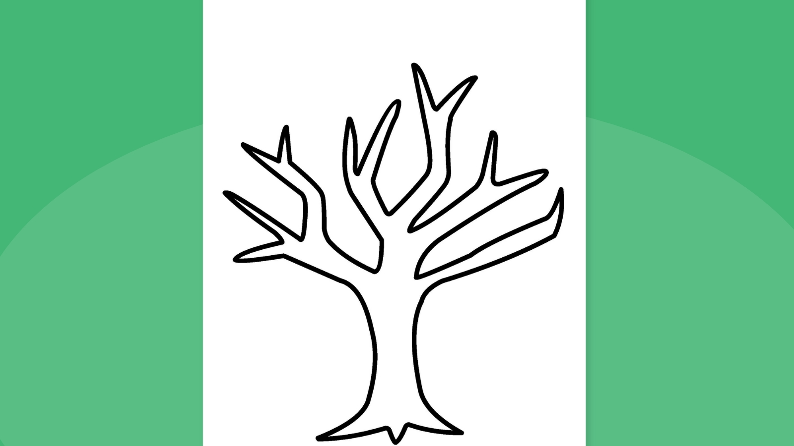 Free Tree Template Printable Bundle