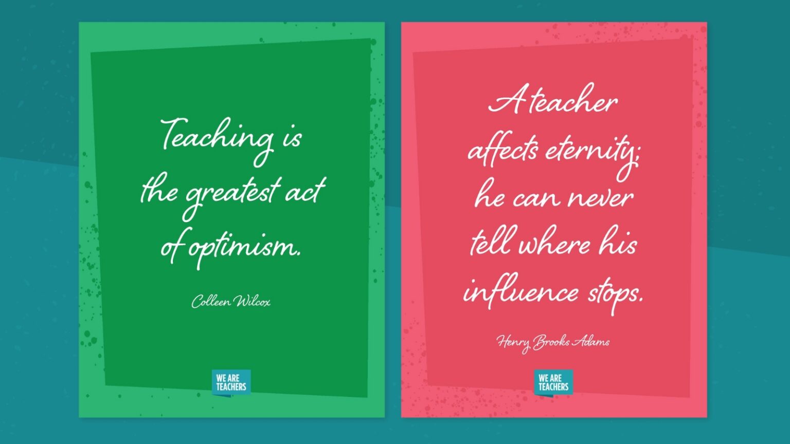 Free Teacher Appreciation Posters