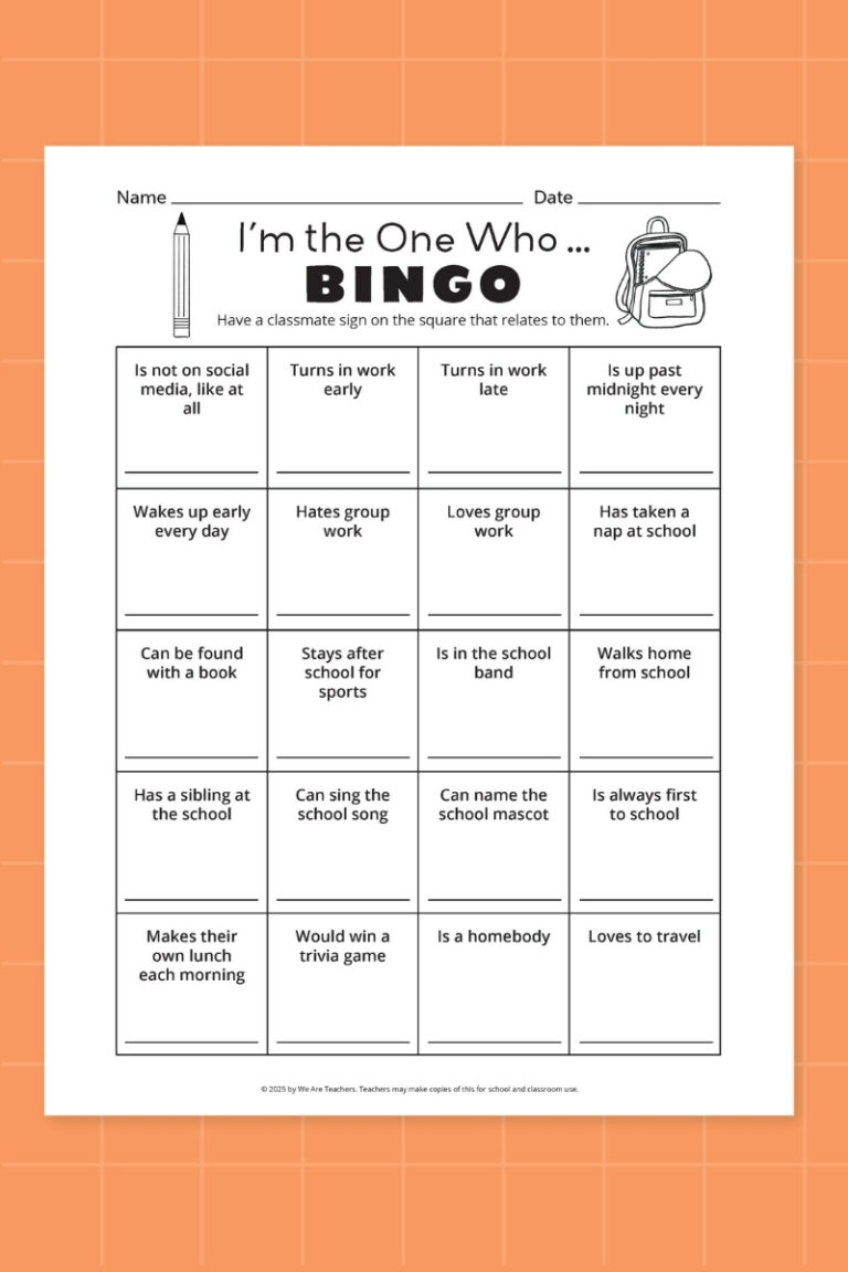 Icebreaker Bingo (Free Download)