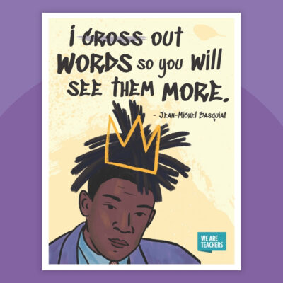 Learn All About Artist Jean-Michel Basquiat (Free Printables) - We Are ...