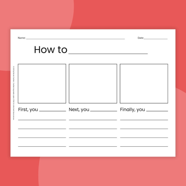 Free Printable Informational Writing Graphic Organizer Bundle