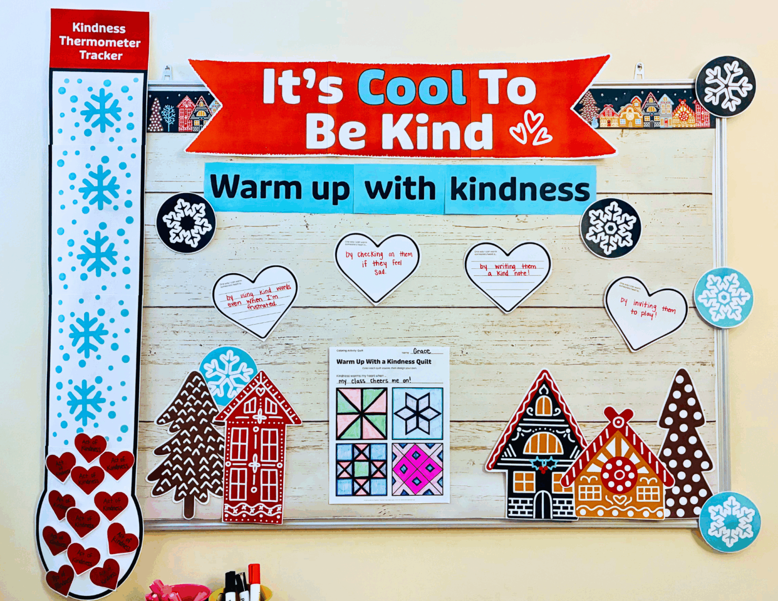 Winter Bulletin Boards (Free Printable Kits) - April 2025