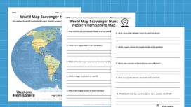 Free Printable World Map Bundle