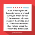 20 Fun Facts About George Washington